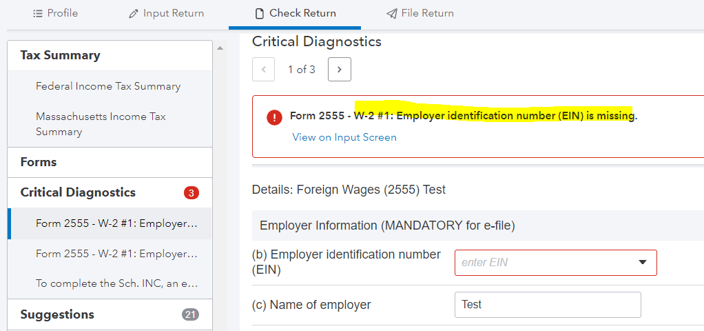Answered: Where to report Foreign Employer Compensation on 1040 ...
