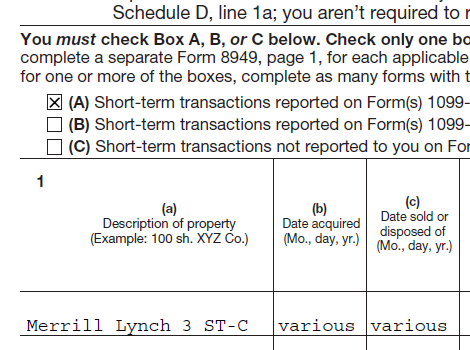 Entering data on 1099- B worksheet on the 2020 version of ProSeries ...