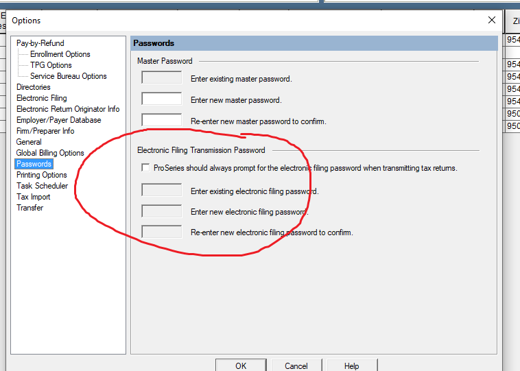 ProSeries Electronic Filing Passwords - Intuit Accountants Community
