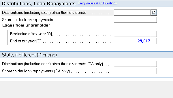 Shareholder Basis Schedule Help (S-Corp Module) - Intuit Accountants ...