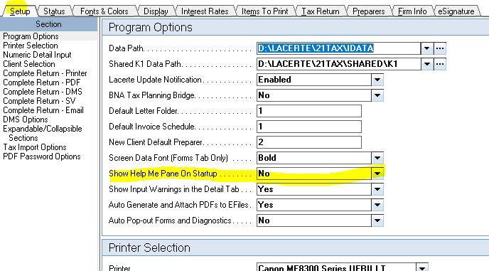 Answered: Lacerte input screen in 2021 program does not have the ...