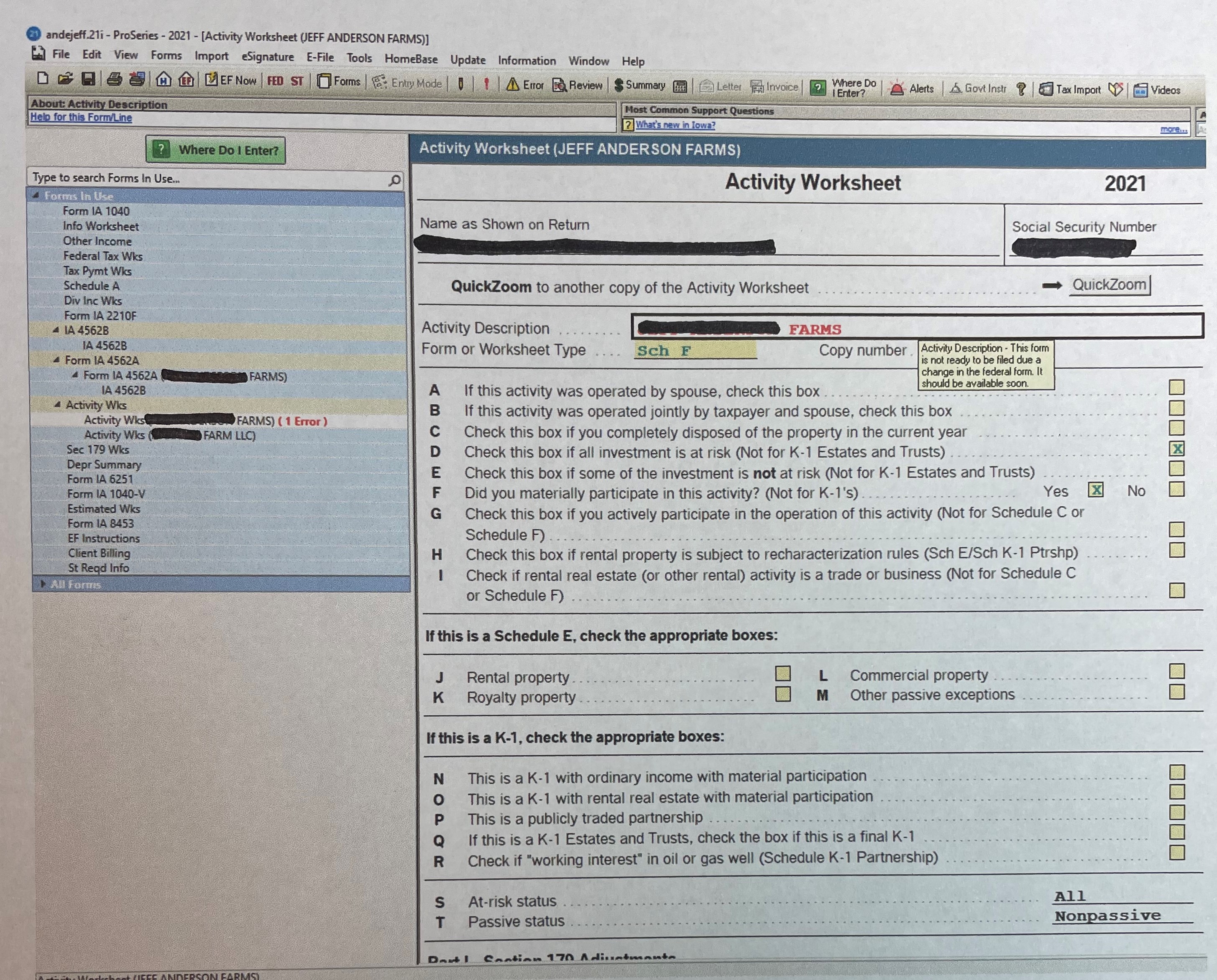 Iowa Activity worksheet - Intuit Accountants Community