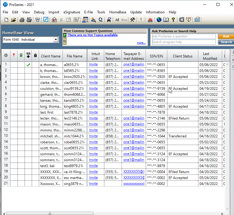 Custom view in homebase for a special status in 2020 - Intuit ...