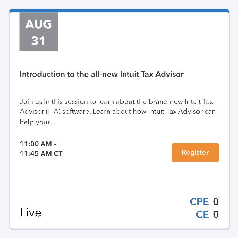 Introduction to the all-new Intuit Tax Advisor