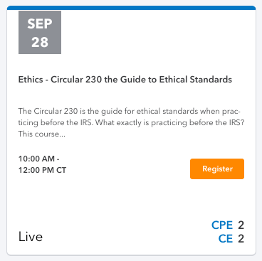 Ethics - Circular 230 the Guide to Ethical Standards - Intuit ...