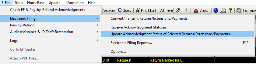 Restoring backed-up e-filing status - Intuit Accountants Community