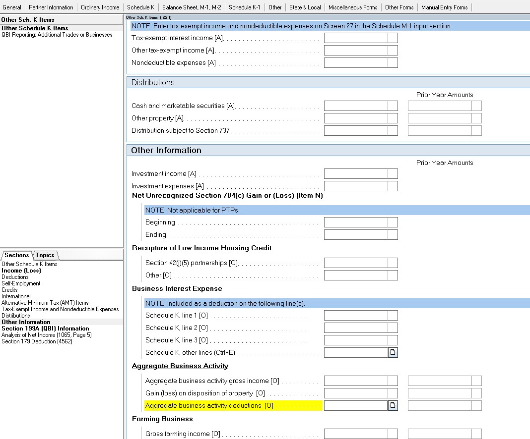 How do I suppress Code AJ on Box 20, Schedule K-1? - Intuit Accountants ...