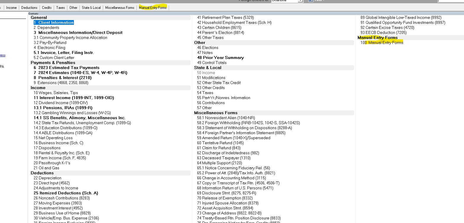 manual entry forms - Intuit Accountants Community