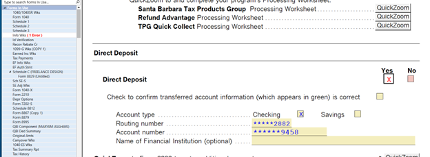 1040-X direct deposit for 2021 or later - Intuit Accountants Community