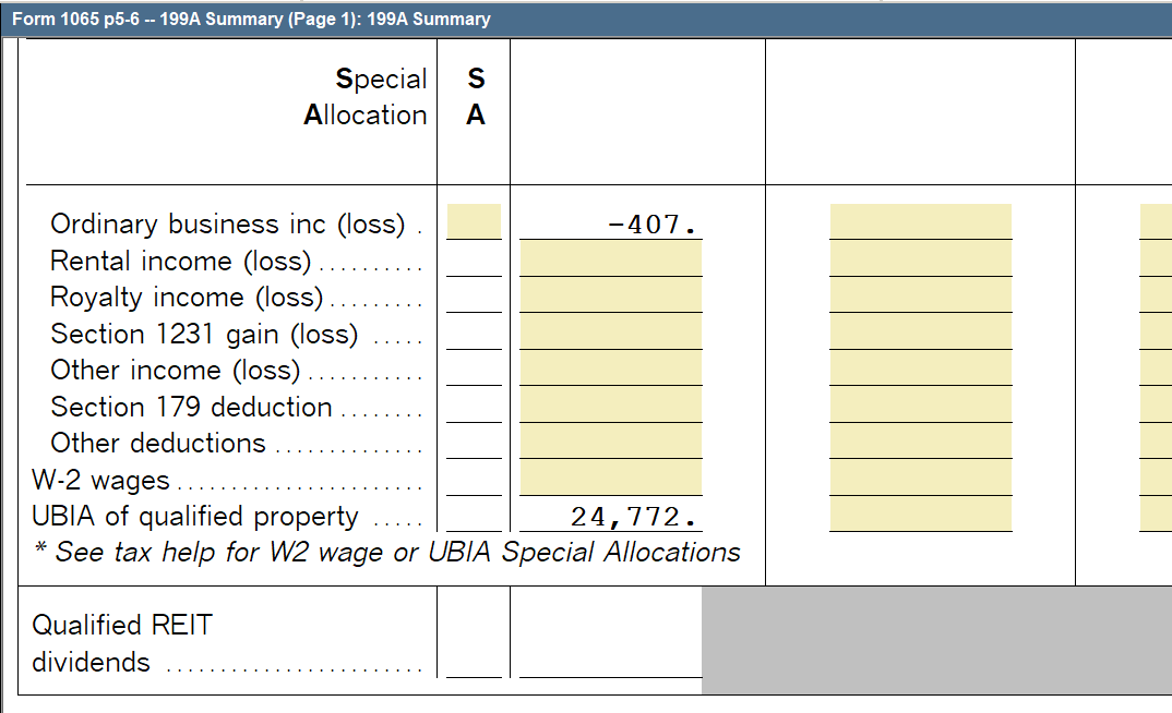 Where do I enter Section 199A Dividends? - Intuit Accountants Community