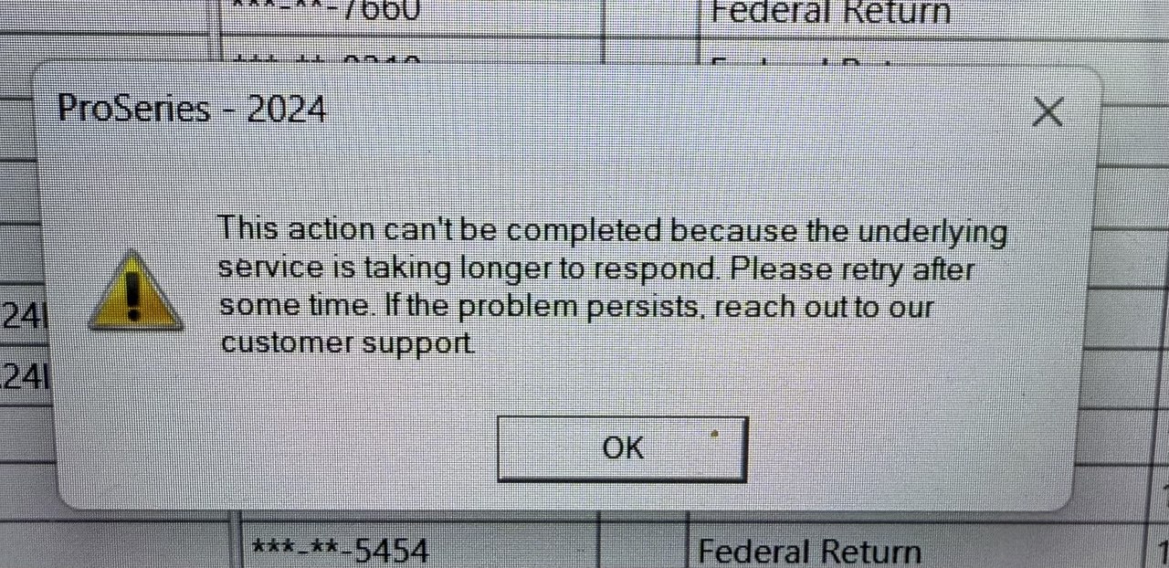 software problem - Intuit Accountants Community