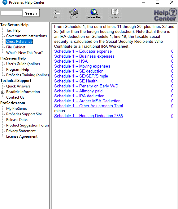 social security worksheet line 6 - Intuit Accountants Community