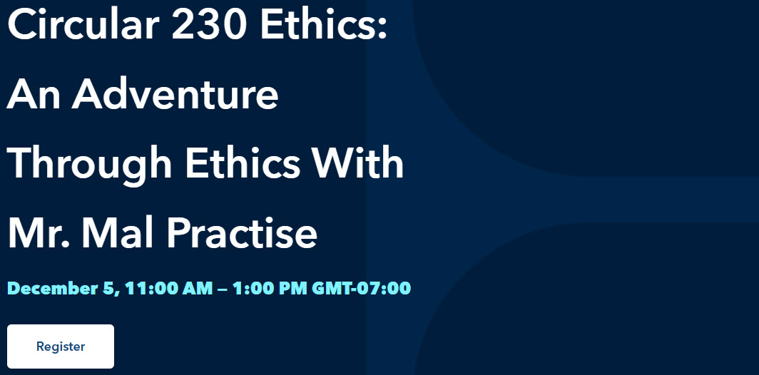 Ethics for Enrolled Agents and CPAs: Best Practices & Client Boundaries ...