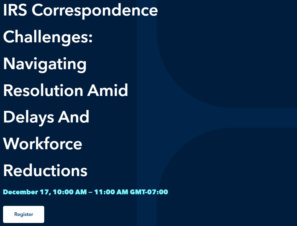 IRS Correspondence Challenges: Navigating Resolution Amid Delays and ...