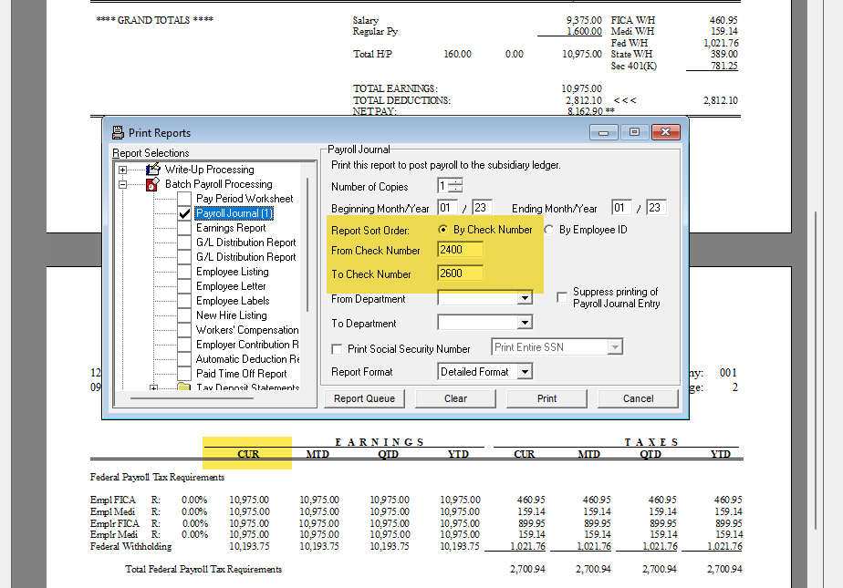 Payroll Journal tax page - Intuit Accountants Community