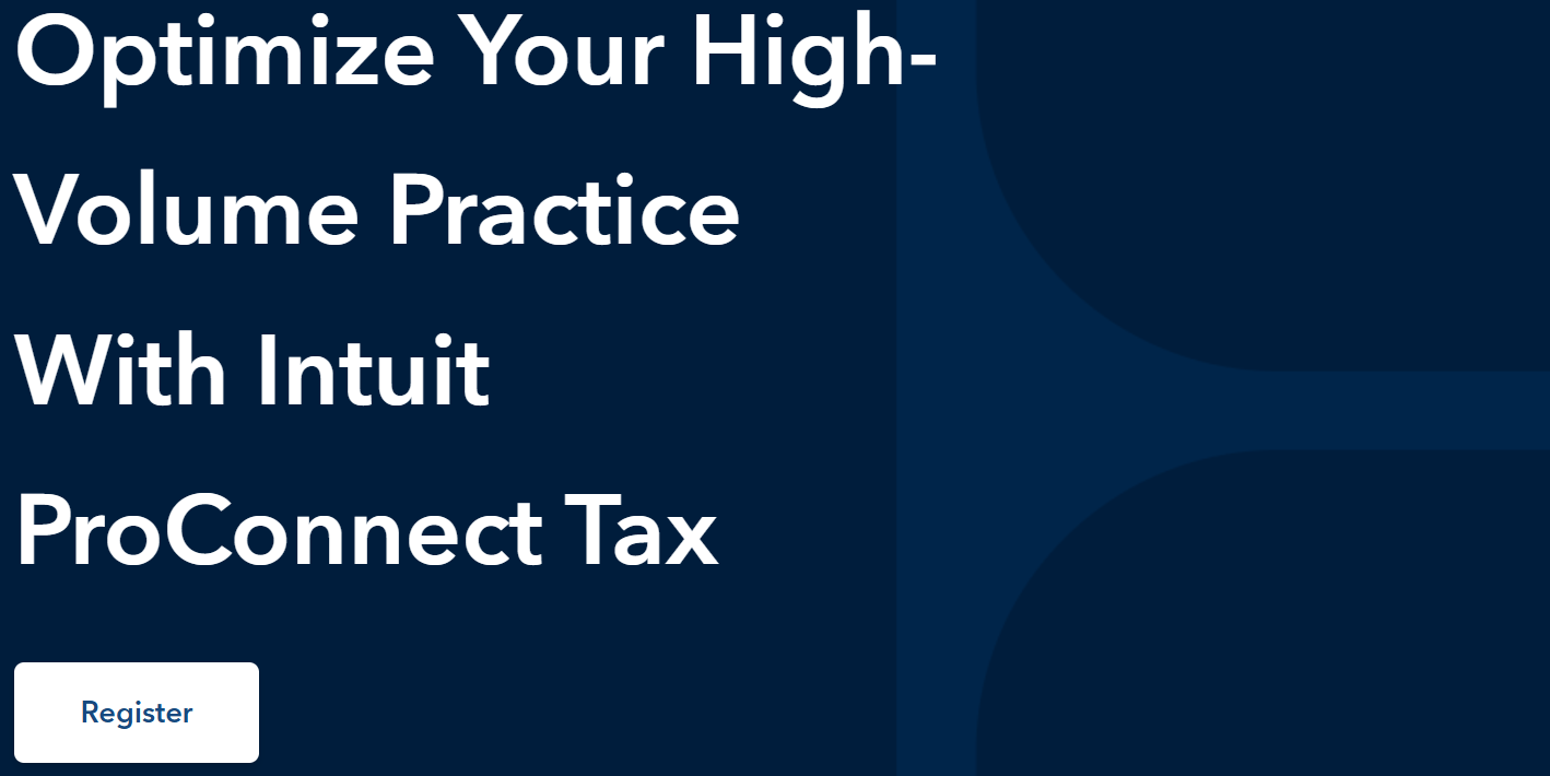Optimize Your High-Volume Practice with Intuit ProConnect Tax - Intuit ...